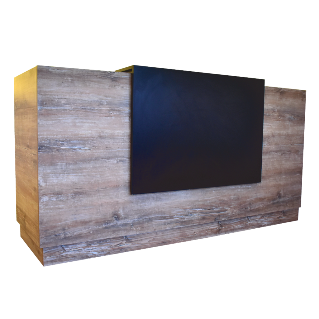 Mostrador comercial amplio – Piezas del sur