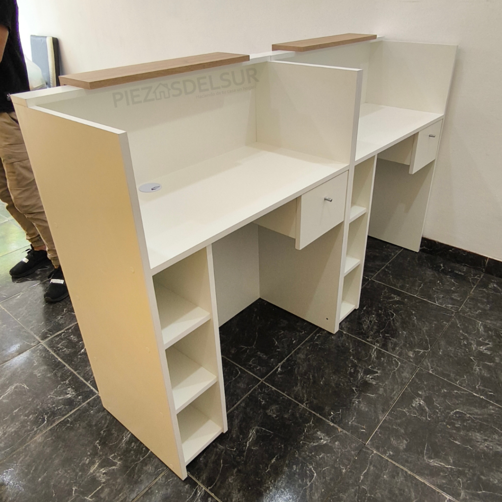 Mostrador con cajon y estantes – Piezas del sur