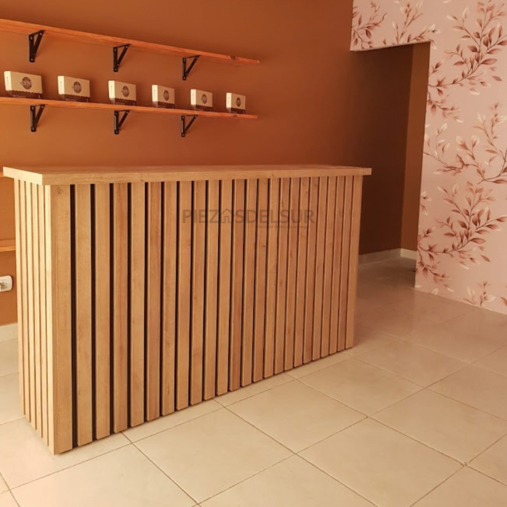 Mostrador full varillado – Piezas del sur