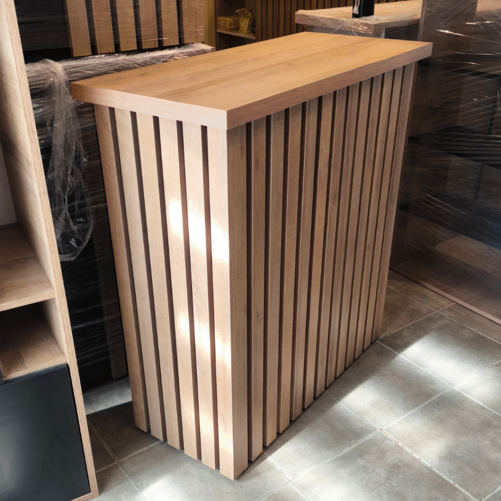 Mostrador mini full varillado – Piezas del sur